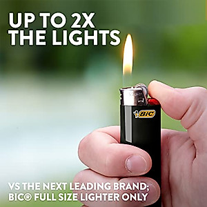 BIC Pocket Lighter, Special Edition Retro Wave Collection, Assorted Unique Lighter Designs, 8 Count Tray of Lighters