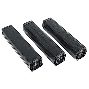 Rockville Titan Portable Array Battery Powered PA DJ Speaker System w/Subwoofer, Black