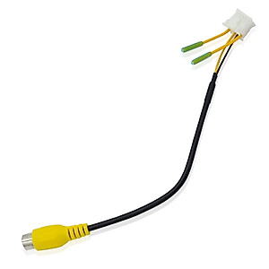 Android Car Stereo Radio RCA Plug 10 Pin Radio Backup Camera RCA Wiring Adapter Connector Cable