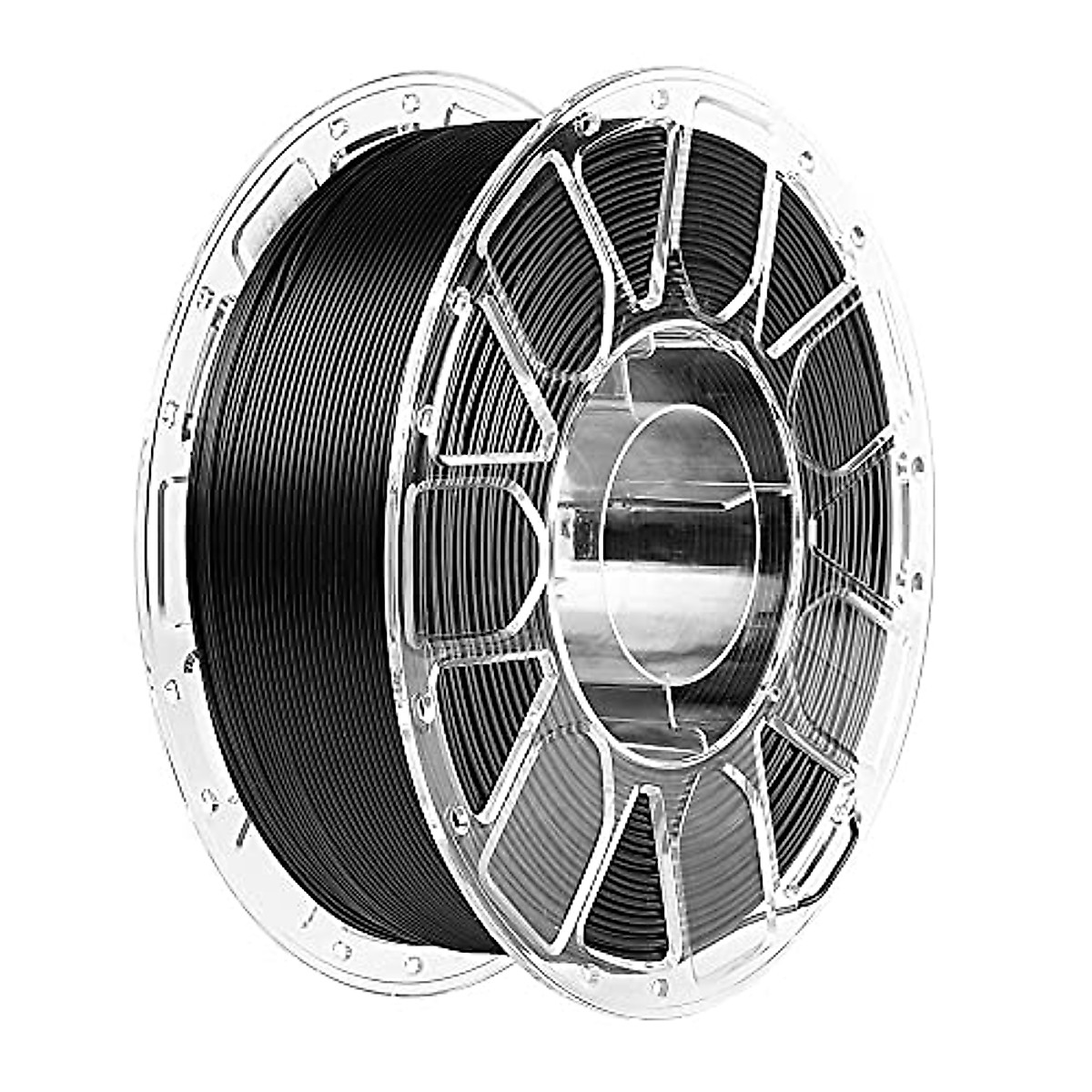 Comgrow PLA 3D Printer Filament, 3D Printer Filament 1.75mm, 1kg Spool Filament (2.2lbs), Dimensional Accuracy +/- 0.03mm, PLA Black, fit Most FDM 3D Printers