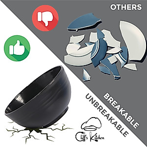 32 Pcs Wheat Straw Dinnerware Sets-Black Dinnerware Sets For 8- Unbreakable Outdoor Camping Dishes With Large Plates, Bowl And Cup Set-BPA Free,Lightweight,Microwave Safe Wheat Straw Plates And Bowls