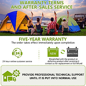 LOSSIGY 12V 100AH LiFePO4 Lithium Battery with 100A BMS, 1280Wh Deep Cycle Power Supply, Perfect for Solar System, RV, Marine, Off Grid, Golf Cart,