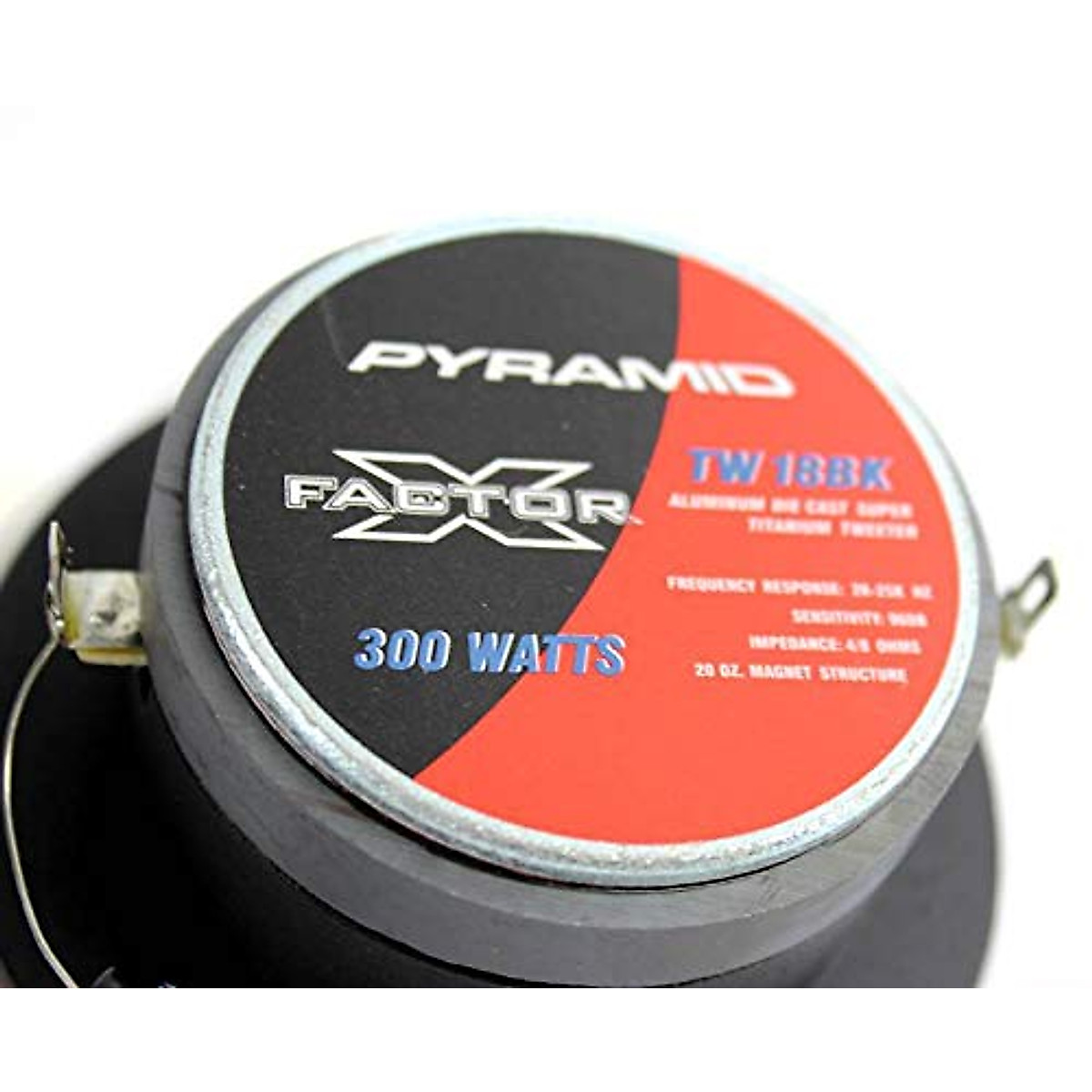 Pyramid Pro TW18BK 3.25" 600W Car Titanium Super Car/Home DJ Horns/Tweeters (4)