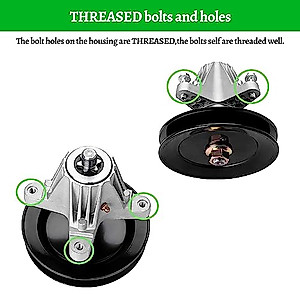 918-04822B Spindle Assembly Fit for 42" Lawn Mower, Deck Spindle for Cub-Cadet LTX1040 Craftsman LT2000 Troy Bilt Pony Bronco Deck Tractor Riding Mowers, Replace 918-04822A 618-04822