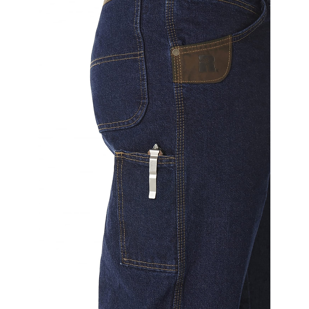 Wrangler Riggs Workwear mens Contractor jeans, Antique Indigo, 54W x 30L US