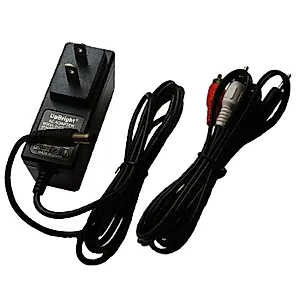 UpBright 12V AC/DC Adapter + 2RCA Audio Y Cable Compatible with Bose Companion 2 Series II 3 III PC Speakers Multimedia Computer Speaker System P/N JOD-48U-08A PT 263027 PT263027 12VDC Power Supply