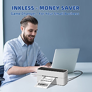 Phomemo Shipping Label Printer 4x6 High Speed Thermal Label Printer, Commercial Direct Barcode Printer, Support Windows & MAC System, Compatible with Amazon Ebay Etsy Shopify UPS USPS FedEx etc