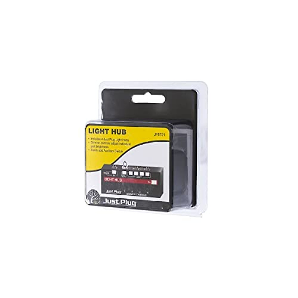 Woodland Scenics Just Plug: Light Hub w/Dimmer Controls for 4 LED Lights