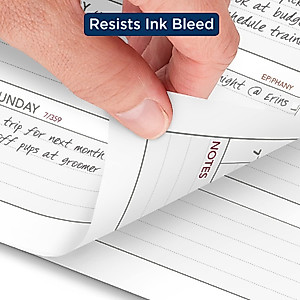 AT-A-GLANCE 2024 Daily Planner One Page Per Day Refill, 3-3/4" x 6-3/4", Portable Size, Loose-Leaf (063-125Y-24)