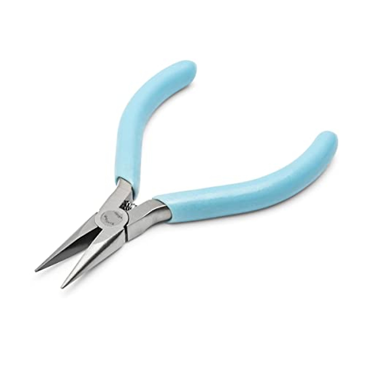 Xcelite Weller L4GN Xcelite 4" Sub-Miniature Needle Nose Plier with Light Blue Cushion Grip Handle