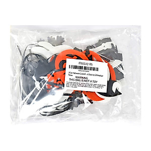 9 Foot Halloween Garland Felt Banner Chain Decorations Indoor and Outdoor Party Supplies Accessories 18 Feet Total Pack of 2 Designs Black & White Skeletons and Bat Pumpkin & Ghosts by Gift Boutique