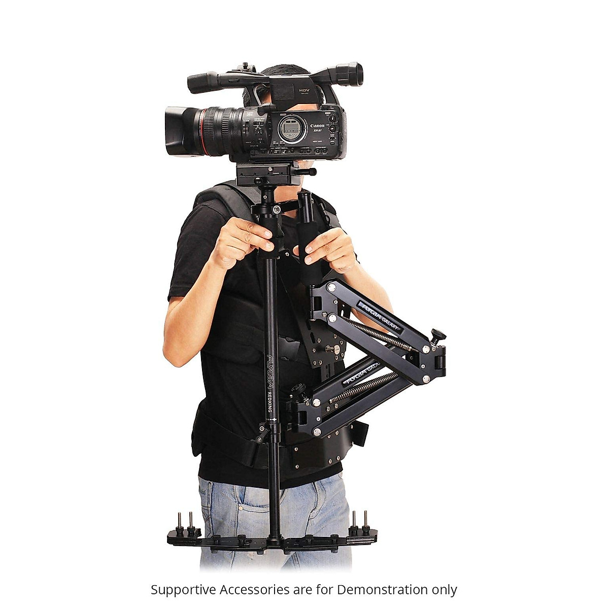 Flycam Galaxy Dual Arm & Vest with Redking Video Camera Stabilizer (FLCM-GLXY-RK) Professional Stabilization System