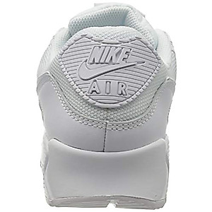 Nike Air Max 90 Running Shoe, White/White Wolf Grey, US 8.5 mens,