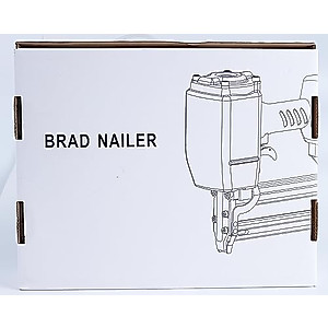 Woodpecker ST64 14 Gauge 3/4" to 2-1/2" Pneumatic Concrete T Nailer Gun with 400pcs Concrete T Nails, Air Power Heavy Duty Concrete Nail Gun Brad Nailer Finish Nailer for Woodworking