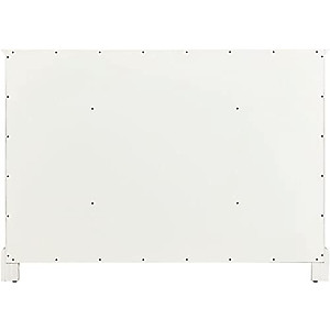 Signature Hardware 953528-48-RUMB-1 Quen 48" Free Standing Single Vanity Set with Wood Cabinet, Vanity Top and Rectangular Undermount Vitreous China Sink - Single Faucet Hole