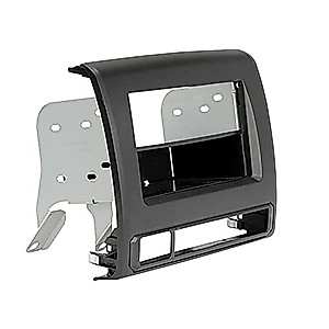 Scosche TA2111B Compatible with 2012-15 Toyota Tacoma ISO Double DIN & DIN+Pocket Dash Kit Black