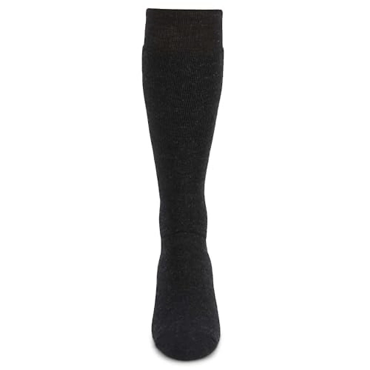 Merino Wool Ski and Snowboard Sock Black Large
