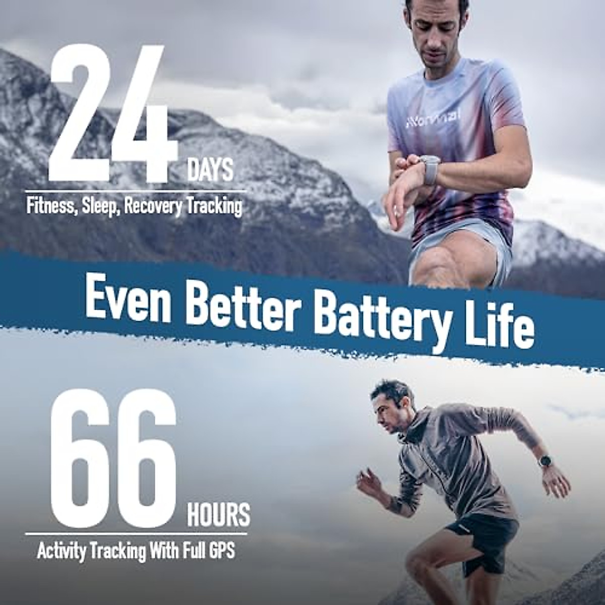 COROS APEX 2 Pro Outdoor GPS Watch, 1.3" Sapphire Titanium, 24-Day Battery Life, Dual-Freq GPS, On-Wrist Navigation, Offline Maps, Heart Rate Monitor, Track Sleep, Running, Biking, Climbing-Black