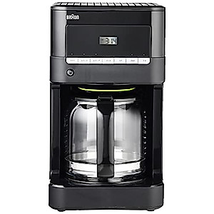 Braun Brew Sense Drip Coffee Maker (KF7000BK), Black
