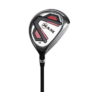 Ram Golf Accubar Golf Clubs Set - Graphite Shafted Woods, Steel Shafted Irons - Mens Right Hand