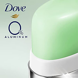 Dove Refillable Deodorant Starter Kit Deodorant For Women Cucumber & Green Tea 0% Aluminum 1.13 oz