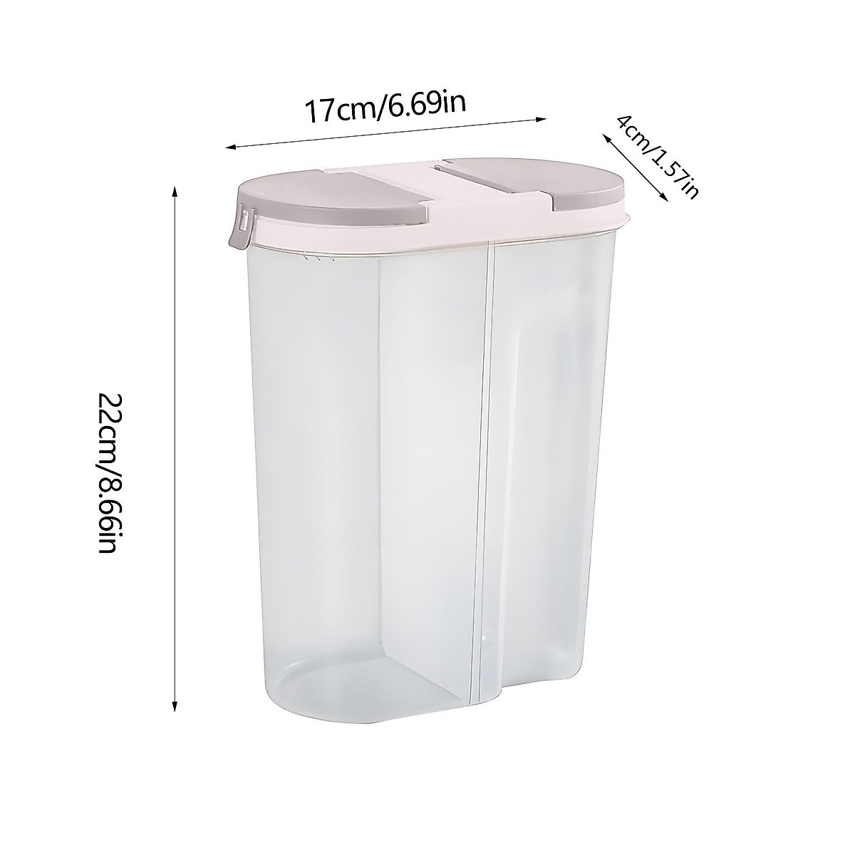 Food Storage Containers Storage Bin Dispenser Food Storage Bin Cereal Containers Food Storage Container with Lid Cereal Containers Dispenser Pack of 1