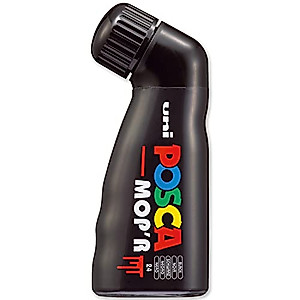 Posca - Broad Nib Paint Marker Pens Set - MOP'R, PC-17K, PC-8K - Black Ink - Pack of 3