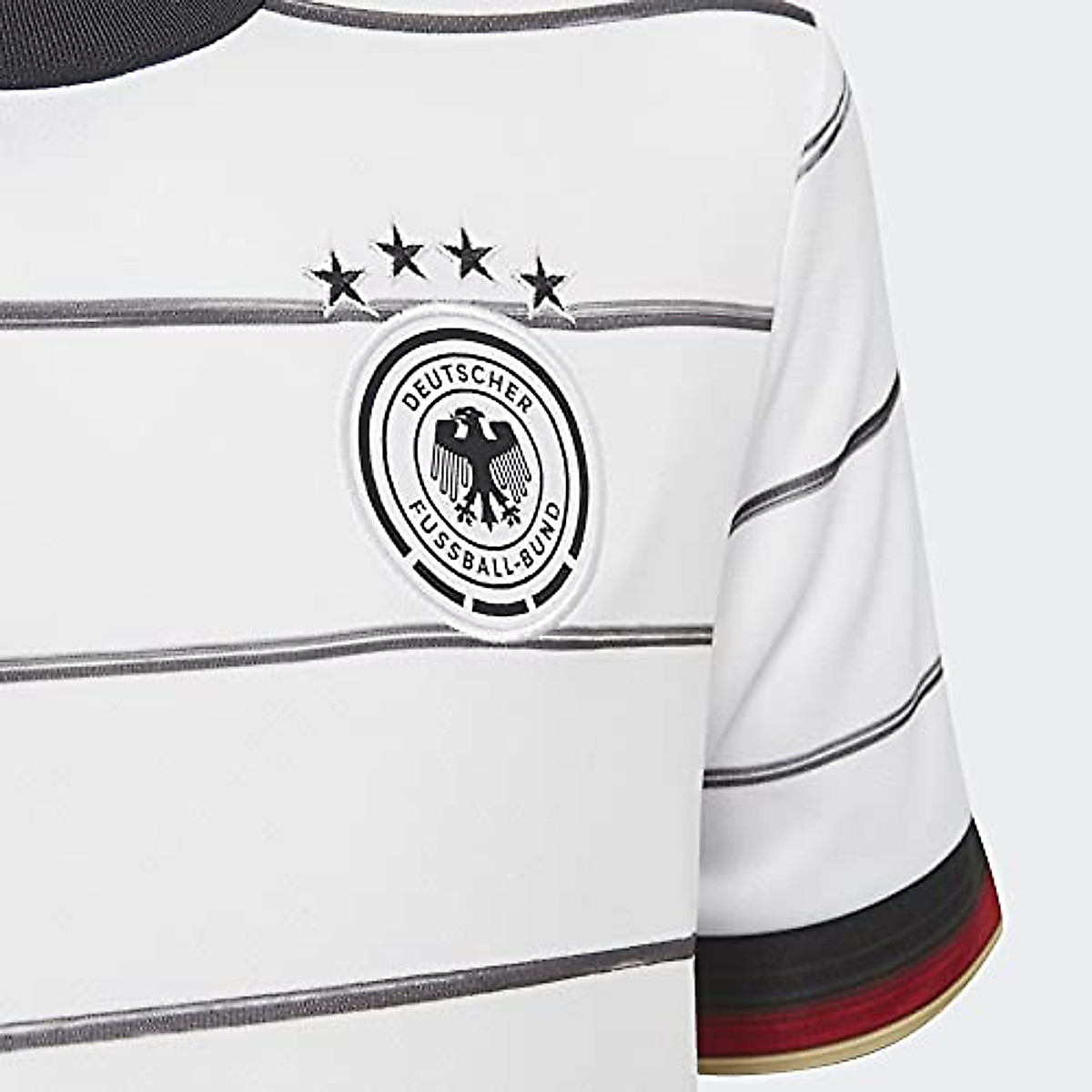 adidas 2020-2021 Germany Home Football Soccer T-Shirt Jersey (Kids) White
