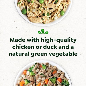 Greenies Smart Topper High Protein Wet Mix-in for Dogs, Chicken, Peas, Apples, and Brown Rice Recipe & Duck, Broccoli, Carrots and Barley Recipe Variety Pack with Whole Grains, 2oz. 8 Trays