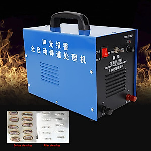 RANZHIX 110V 60Hz Welder Seam Cleaning Machine, Professional Stainless Steel Weld Bead Polishing Machine