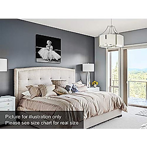 Niwo ART-Marilyn Monroe C, Classic Movie Stars Canvas Wall Art Home Decor,Stretched Ready to Hang