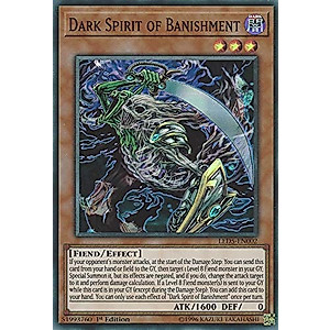 Yu-Gi-Oh! - Dark Spirit of Banishment - LED5-EN002 - Super Rare - 1st Edition - Legendary Duelists: Immortal Destiny