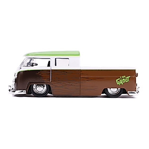 Marvel Guardians of The Galaxy 1:24 Volkswagen Bus Die-Cast Car & 2.75" Groot Figure, Toys for Kids and Adults