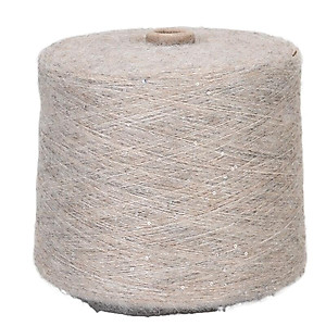 500g/Ball/Mohair Alpaca Sequins Yarn DIY Knitting Wool Sweaters, Coats, Socks, Hats Yarn (Color : 839- Orange)