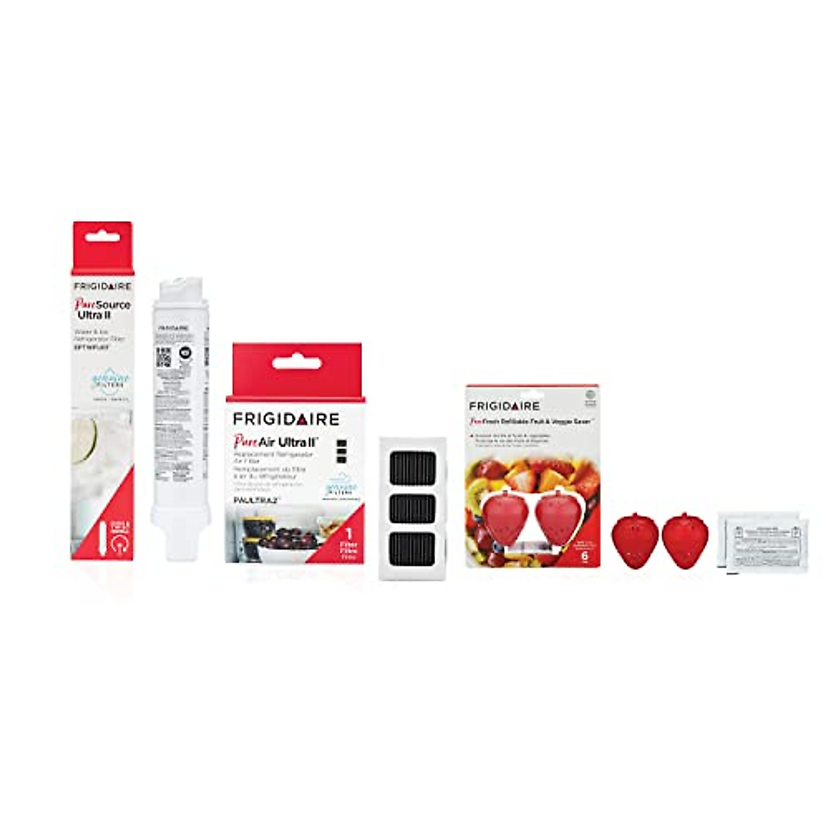 Frigidaire FRIGCOMBO5 PureSource (EPTWFU01) & PureAir Ultra II (PAULTRA2) & PureFresh (FRPFUFV2)  Water & Air Filter Combo Kit