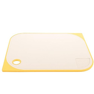 Kichvoe Plastic Cutting Board Kitchen Chopping Board Multifunction with Hanging Hook for Food Fruit Vegetable Meat Camping Supplies