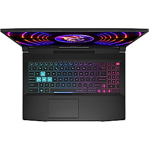 MSI Katana 15 Gaming & Entertainment Laptop (Intel i7-12650H 10-Core, 64GB DDR5 4800MHz RAM, 4TB PCIe SSD, GeForce RTX 4070, 15.6" 144Hz Full HD (1920x1080), WiFi, Win 10 Pro) with USB-C Dock