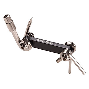 Park Tool IB-1 I-Beam Mini Fold-up Hex Wrench/Screwdriver Set