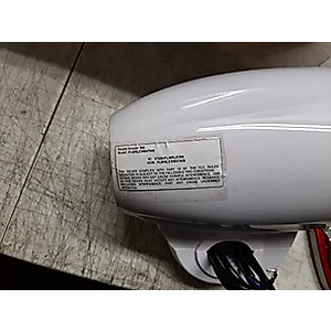 Pyle Waterproof Marine Wakeboard Tower Speakers - 4in Dual Subwoofer Speaker Set w/LED Lights & Bluetooth for Wireless Music Streaming - Boat Audio System w/Mounting Clamps PLMRLEWB47WB (White)