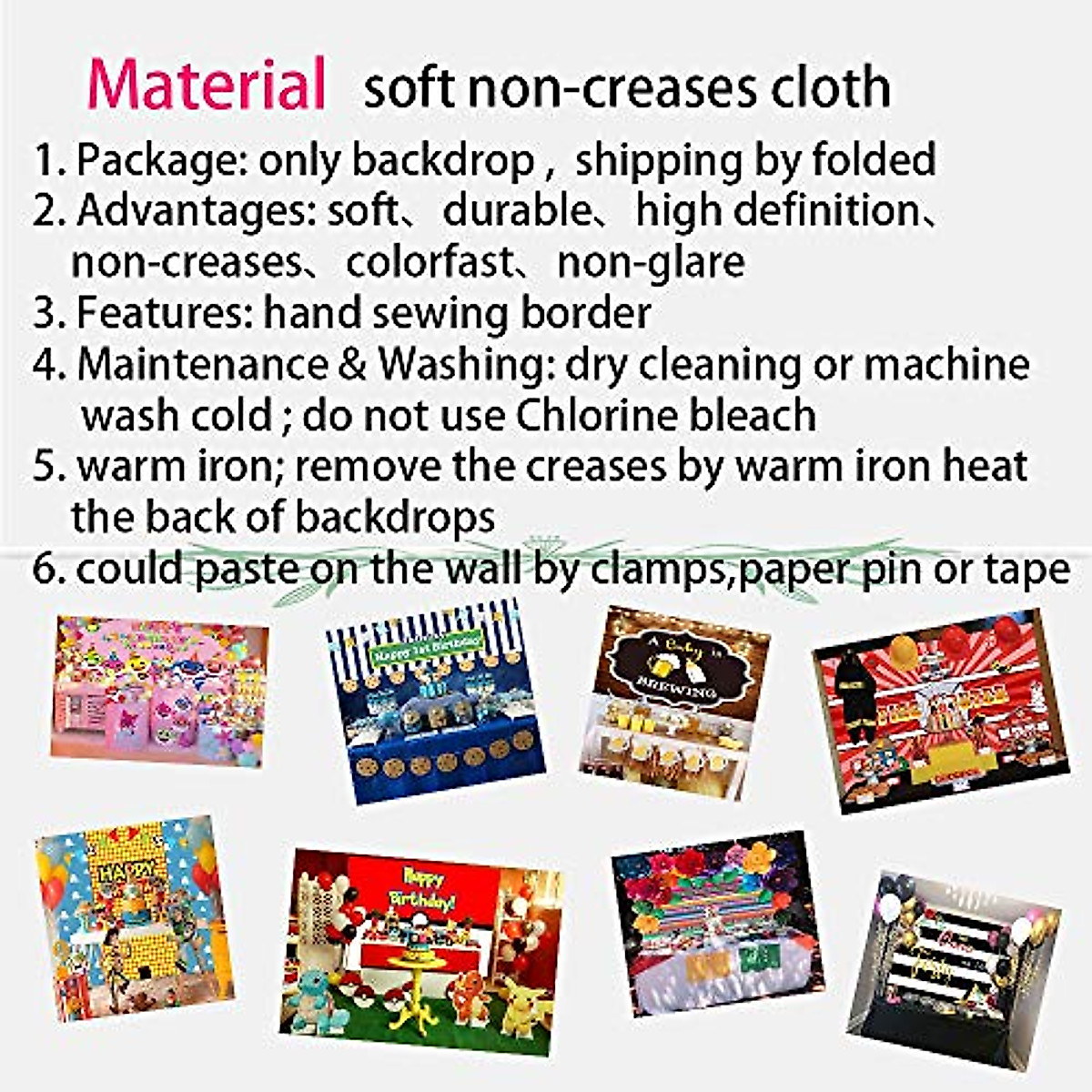 Red White Ball Photo Background Kids Happy Birthday Party Vinyl Game Boy Photography Backdrop Children Photo Booth Studio Props 5x3ft Magic Pet Baby Shower Decorations Cake Table Banner Supplies