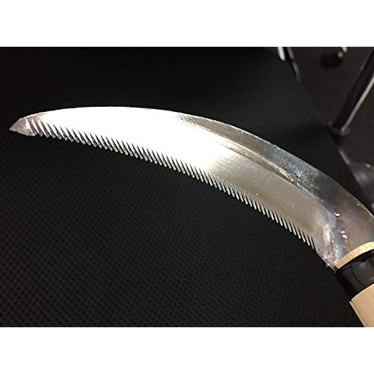 Bonsai No.24 Japanese Weeding Sickle, Serrated Edge Blade