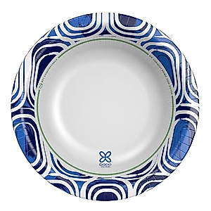 DIXIE ULTRA, Large Paper Bowls, 20 Oz, 56 Count, Microwave Safe, Compostable, Disposable Bowls Great For Breakfast, Lunch, And Dinner Meals