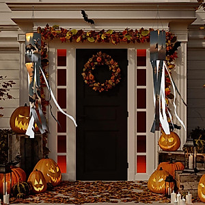 Deer Bear Moose Thrilling Holiday Outdoor Decor Witch Windsocks for Unforgettable Seasonal Displays