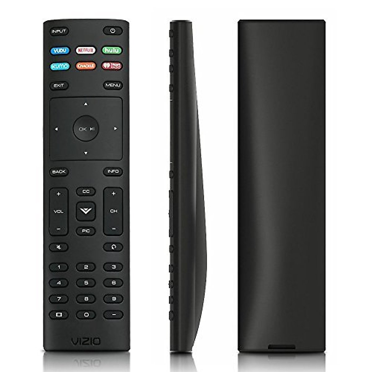Remote Control for Vizio-TV-Remote All Vizio Smart TVs Models D24F-F1 D32FF1 D43F-F1 E55U-D0 E55UD2 E55-D0 E55E1 M65-D0 M65E0 P65-E1 P75C1 P75E1 M70-E3 M75E1