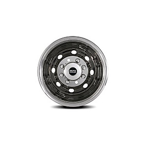 Pacific Dualies 34-1608A Polished 16 Inch 8 Lug Stainless Steel Wheel Simulator Kit for 1992-2007 Ford E350/E450 Van