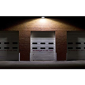 NATURALED 25 watt -120-277volt - Outdoor LED Barn Light Dusk-to-Dawn Security Yard Light with Photocell - 4000K, Set of 4