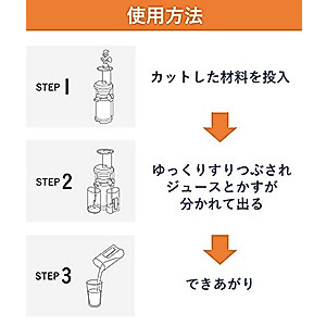 Panasonic Slow Juicer VITAMIN SERVER MJ-L400-R (Metallic Red)【Japan Domestic genuine products】【Ships from JAPAN】