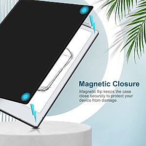 Fintie Slim Case for Remarkable 2 Digital Paper Tablet 10.3 inch (2020 Released) - Premium PU Leather Lightweight Book Folio Cover with Pen Holder, Not Fit Remarkable 1, Black