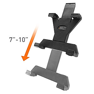iBOLT TabDock Tablet Holder Bulk Replacement Part- Fits 7 to 10 inch Tablets and All Industry Standard 4 Prong adapters (21110)