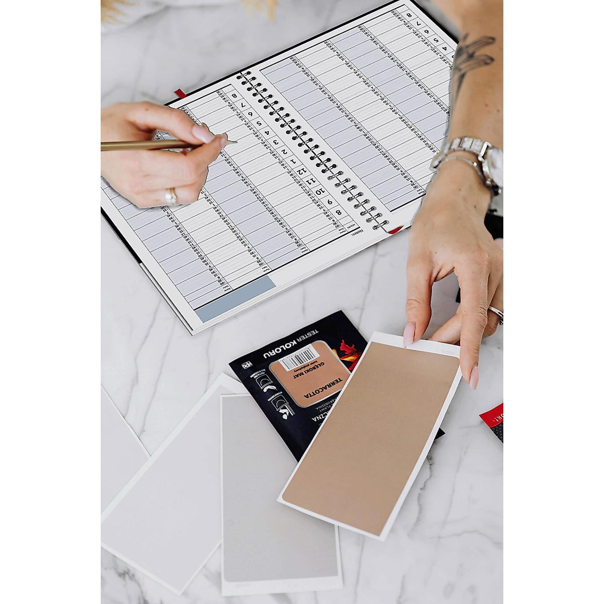 Hourly Appointment Book, Scheduling Book, Daily Schedule Planner with 15 Minutes Increments, Business Appointment Book for Multiple Schedules, Business Planner, Updated, 2 Years, Large, HARDCOVER